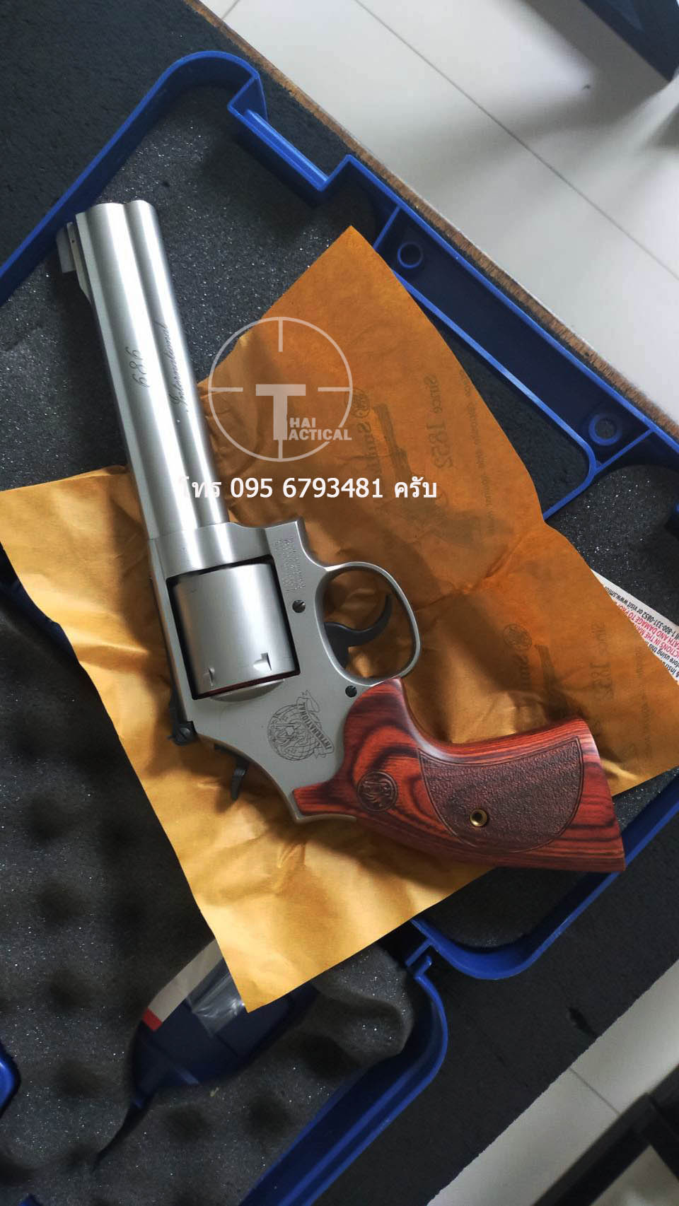สมิทแอนด์เวสสัน M686 6″ 6นัด .357 โม่เรียบ – ร้านปืนไทยแทคติคอล