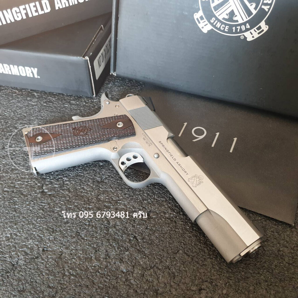 Springfield 1911 GARRISON HANDGUN .45 ACP|STAINLESS (สปริงฟิลด์ 1911 เ ...